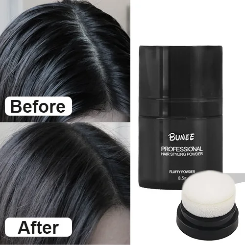Fluffy-Powder-oil-free-Bangs-Dry-Hair-Powder-lazy-Natural-Styling-Oil ...