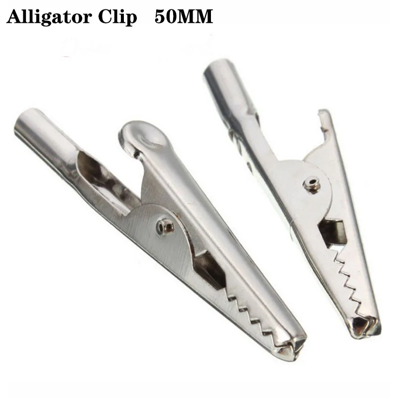10pcs-Stainless-Steel-Single-Prong-Alligator-Crocodile-Electric-Test ...