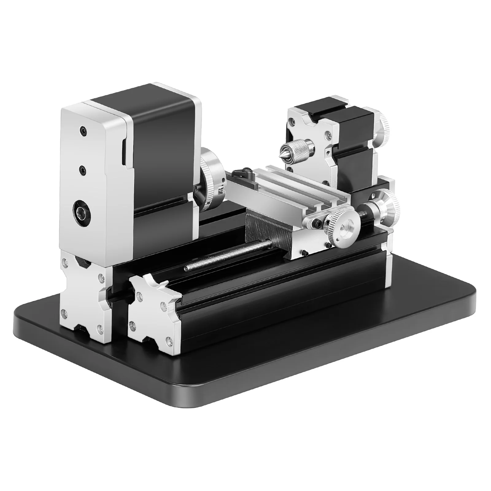 SucceBuy Mini torno de metal 2,76x5,12 pulgadas 36W 20,000 RPM ...