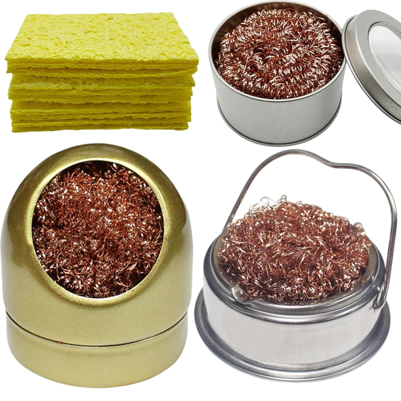 Soldering Iron Tip Cleaner Welding Soldering Iron Tip Cleaning Copper ...