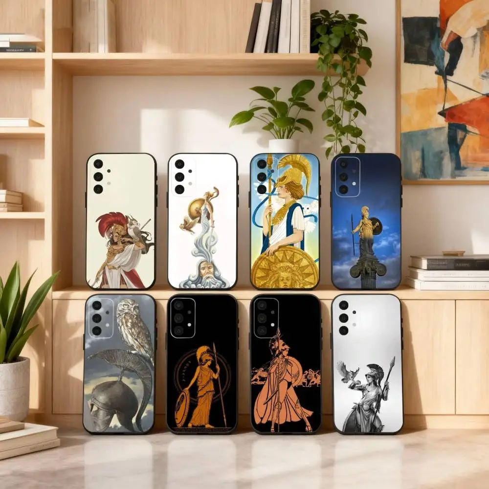 A-Abstract Greek M-Mythology Athena Phone Case For Samsung S25,24,23,22 ...