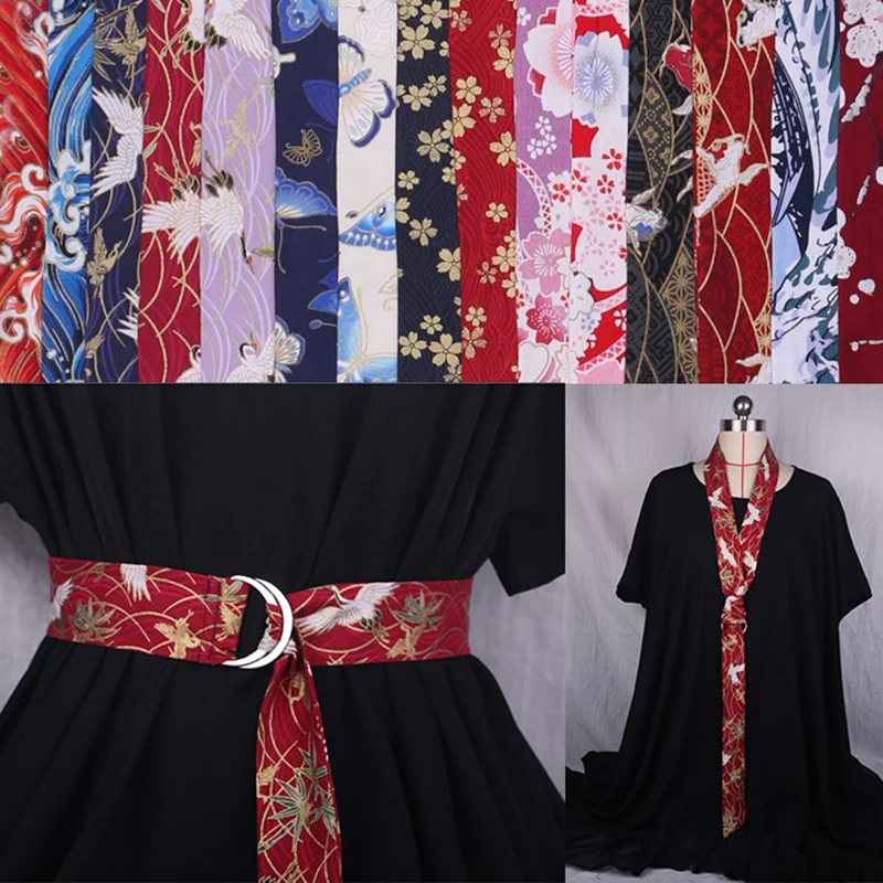 Chinese Style Hanfu Belts Vintage Japanese Style Kimono Corset Waist ...