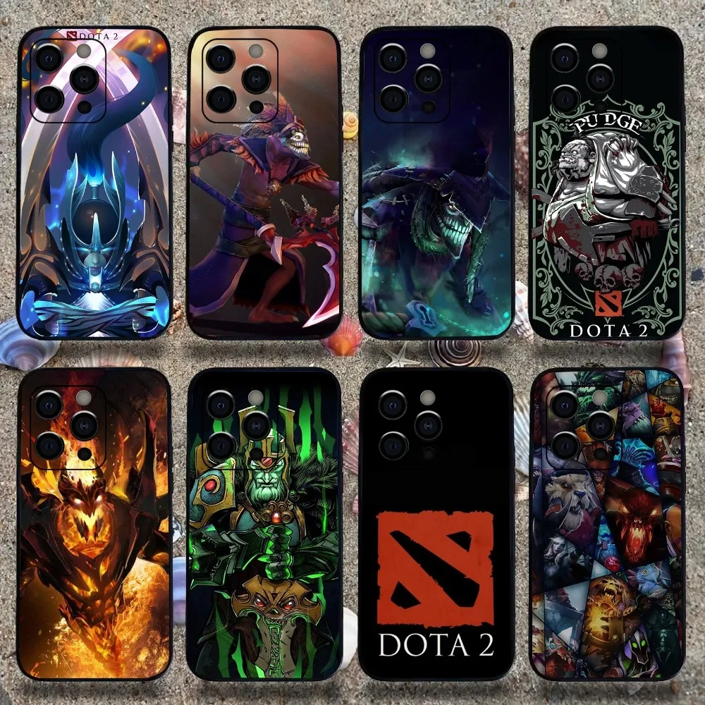 Game D-Dota 2 Phone Case For Apple iPhone 15,14,13,12,11,Pro,X,XS,Max ...