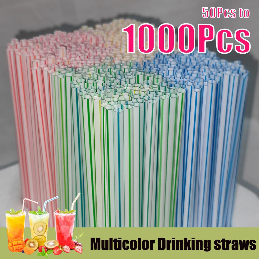 Pajitas-multicolores-para-beber-50-1000-Uds-para-Bar-zumo-c-ctel ...