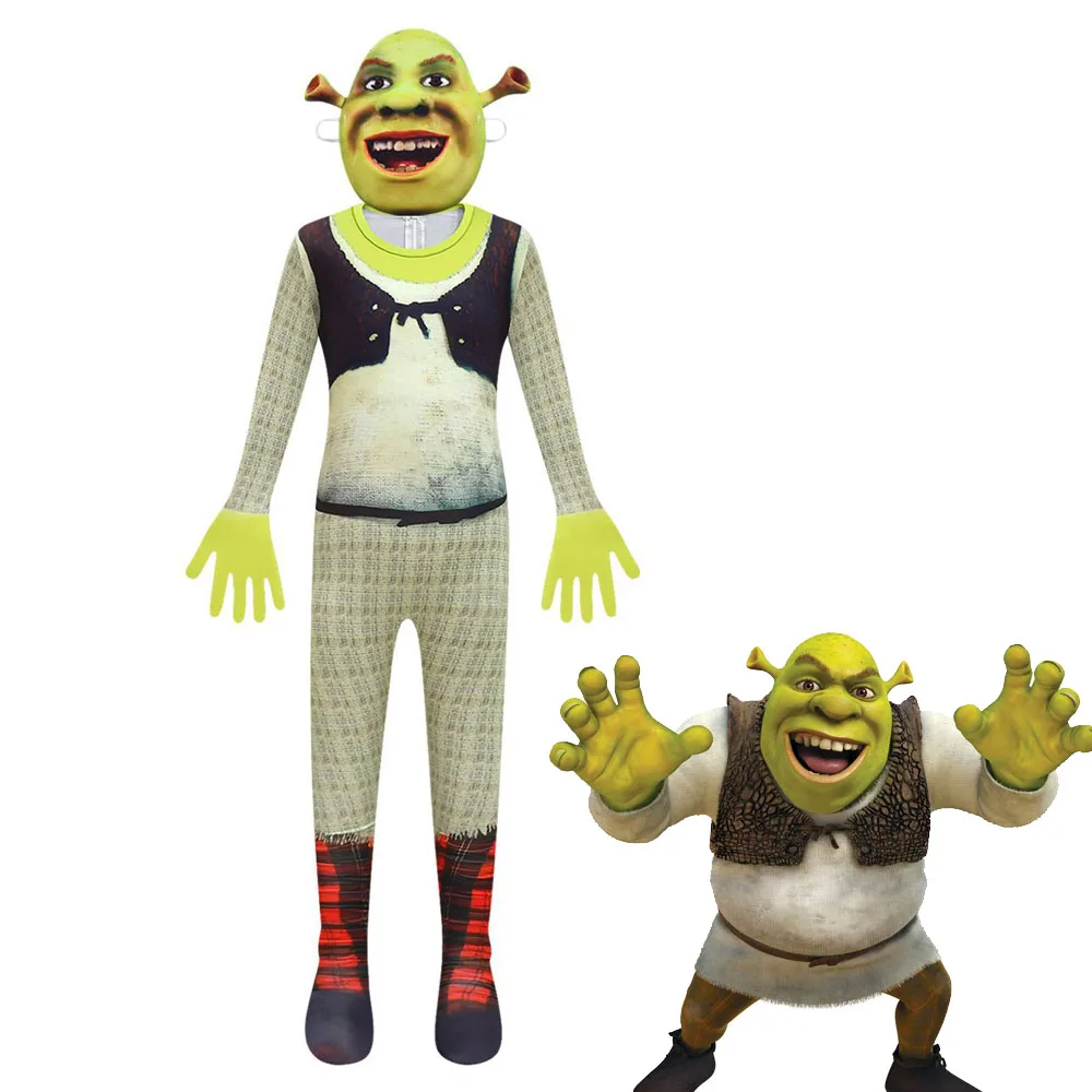 Fiona Shreks Cosplay Costume Halloween Children's Performance Cos ...