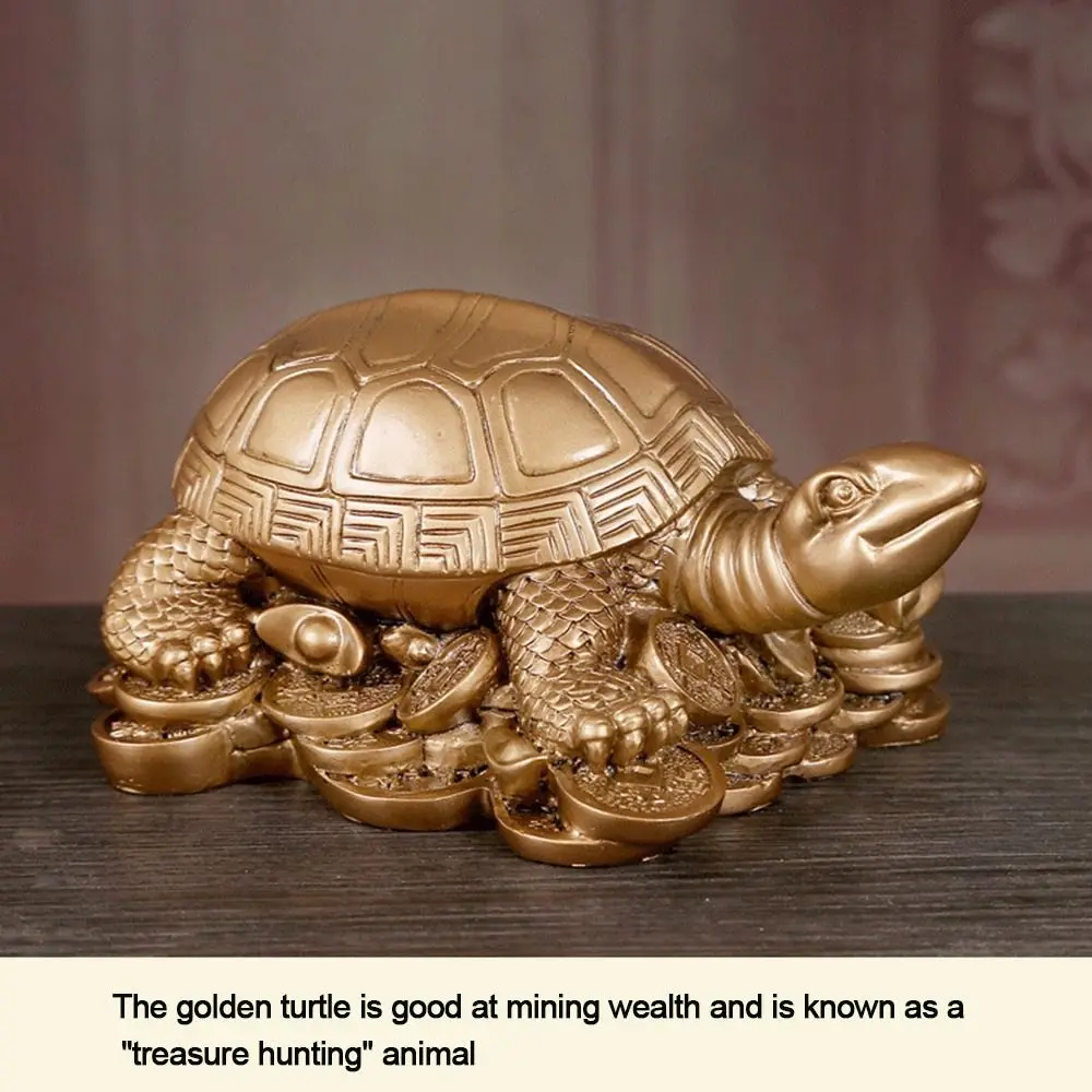 Feng-Shui-Money-Turtle-Resin-Fortune-Wealth-Copper-Dragon-Turtle ...
