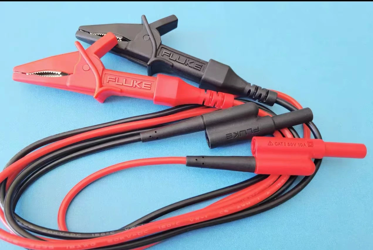 for-FLUKE-multimeter-probe-crocodile-clamp-test-wire-insulation ...