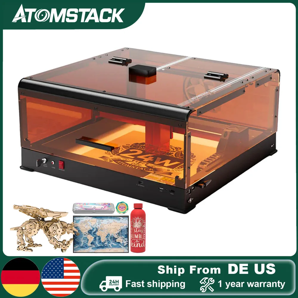 ATOMSTACK-A24-Ultra-Optical-Power-24W-Unibody-Frame-Laser-Engraver-A24 ...