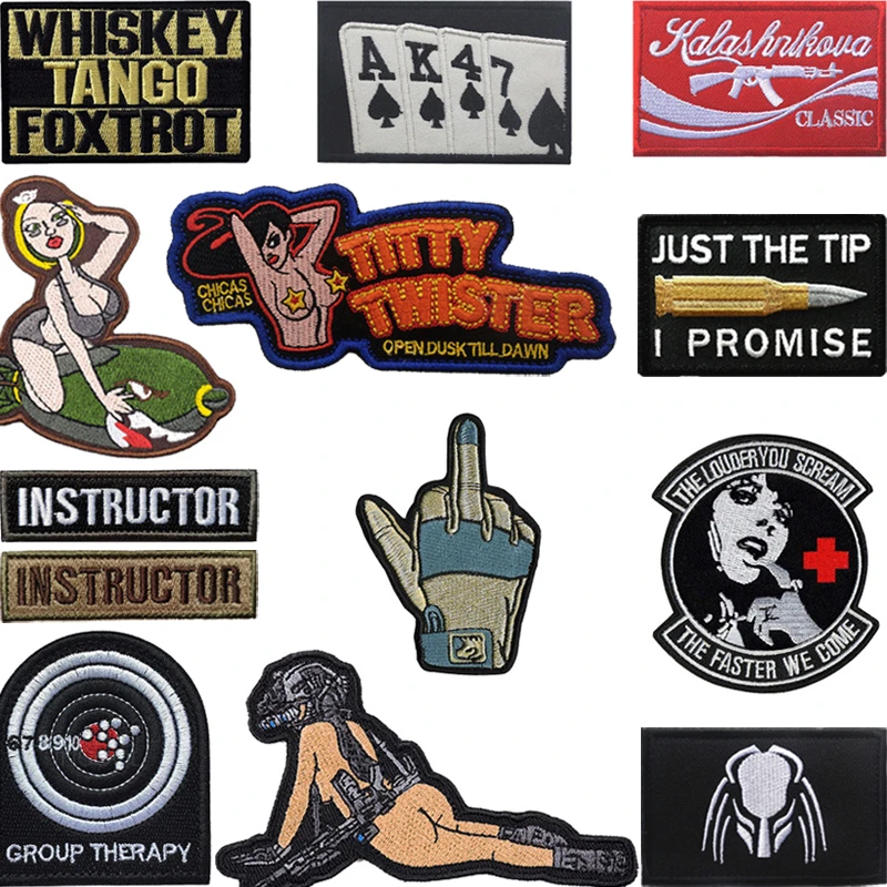 Patches Bordados Para Vestuário Ferro Bordado Em Jaquetas Airsoft Carta Termocollant Eocusson ...