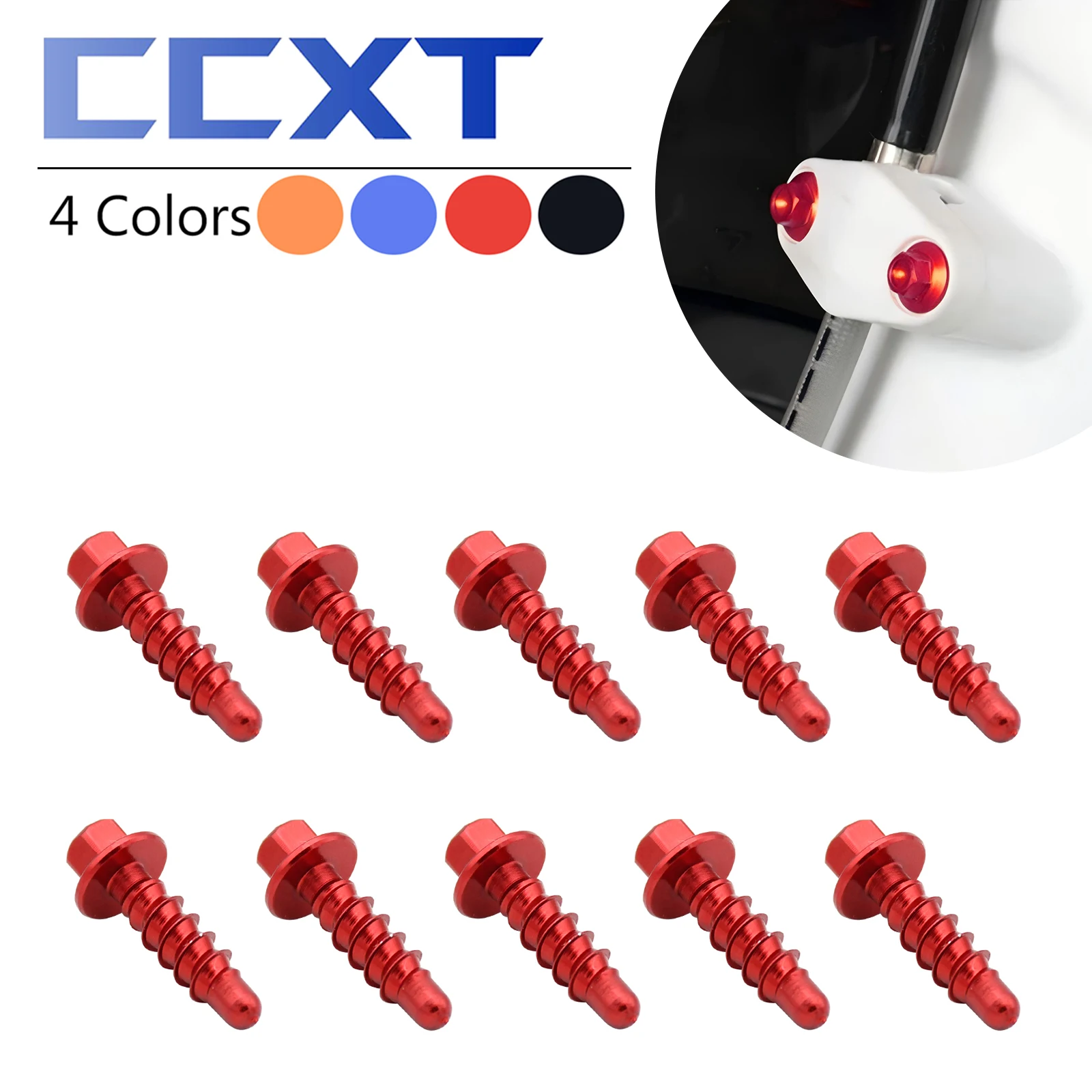 10Pcs-CNC-Dirt-Bikes-Self-Tapping-Screw-Bolt-Kit-For-KTM-SX-SXF-XC-XCF ...
