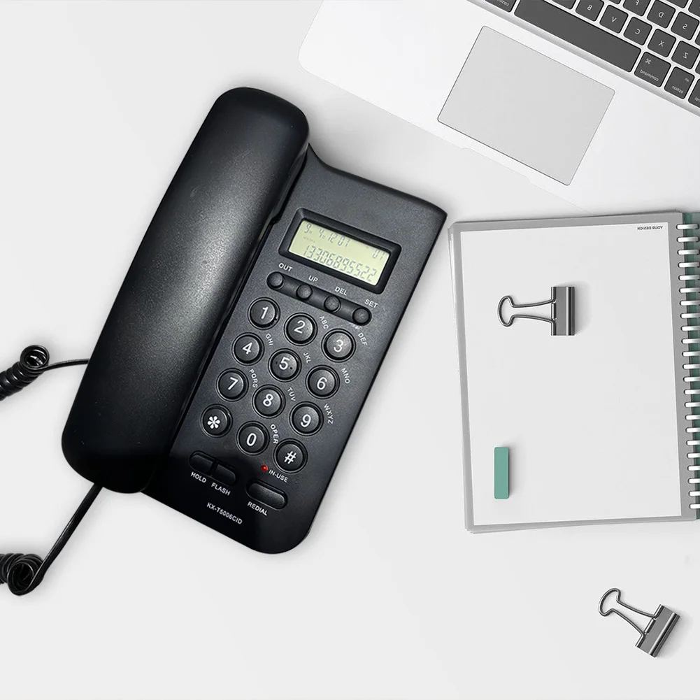 KX T5006CID Corded Telephone Business Wall Mounted Callback Caller ID ...