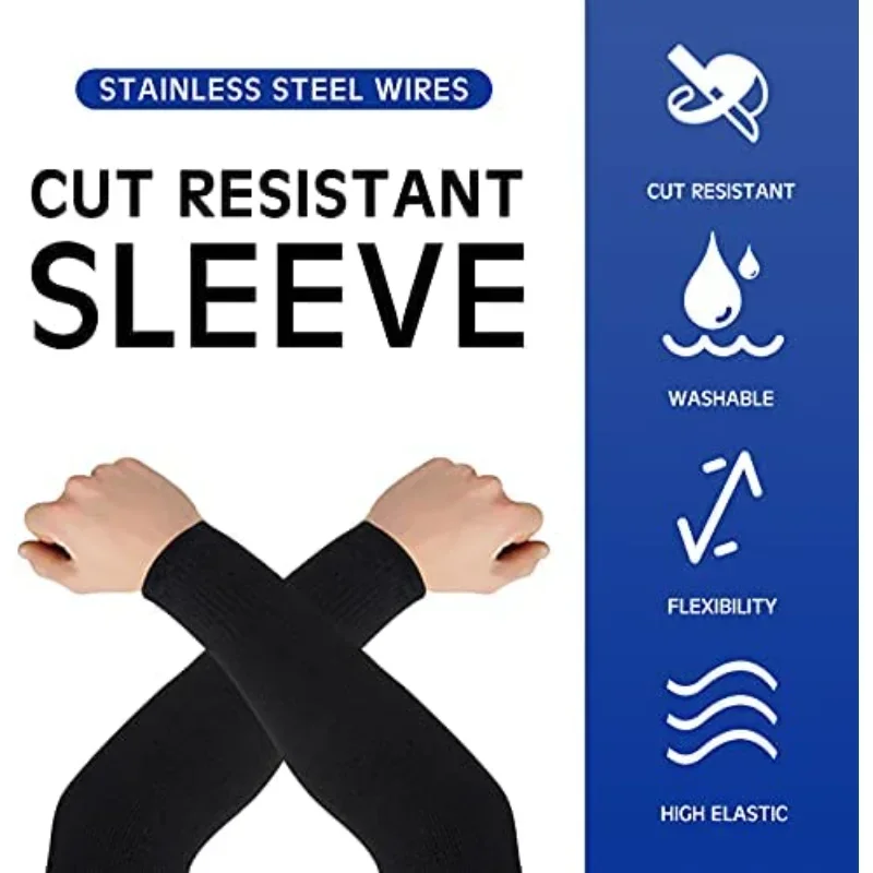 1pcs-Level-5-HPPE-Outdoor-Work-Safety-Arm-Guard-Sleeve-Anti-Cut-Welding ...