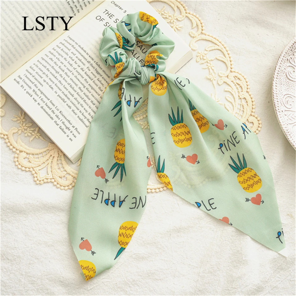 Korean-Style-New-Summer-Fresh-Fruit-Streamer-Large-Intestine-Hair-Tie ...