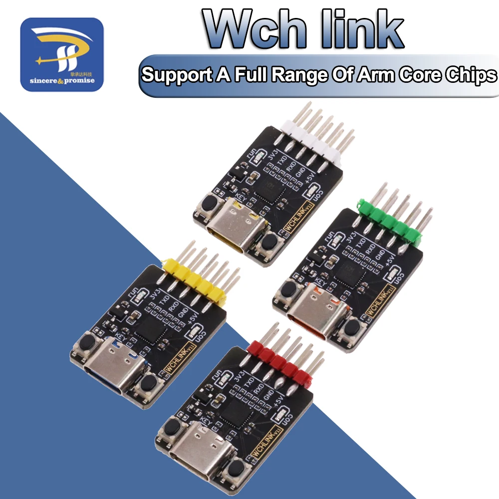 Wchlink-Mini-CH549F-Daplink-Supports-Full-Range-Of-ARM-Core-Chips-SWD ...