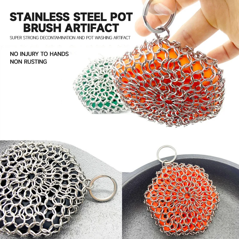 Chainmail Grill Brush