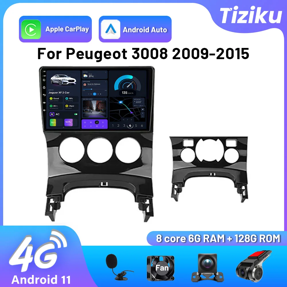 Wireless-CarPlay-Android-Auto-Radio-Multimedia-Player-GPS-Navigation ...