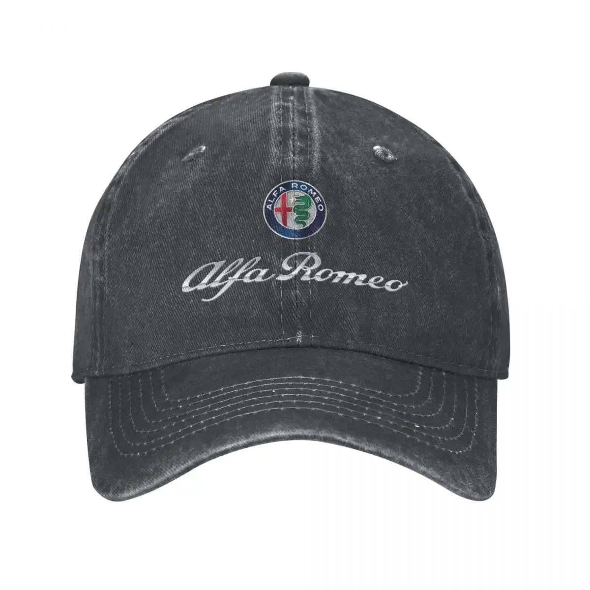 Alfa-Romeo-Car-Summer-Baseball-Caps-Casual-Denim-Snapback-Hat-Funny ...