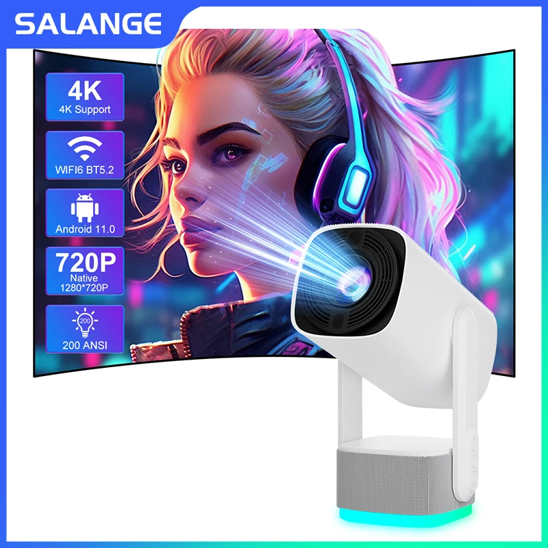Salange-4K-Projector-K2-Smart-Android11-with-Ambient-Light-BT-Speaker ...
