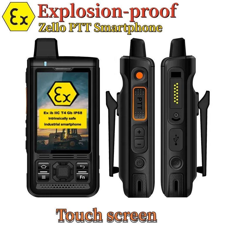 Explosion-proof-Mobile-B8000-Ex-Phone-IP68-Zello-PTT-Walkie-Talkie-1G ...