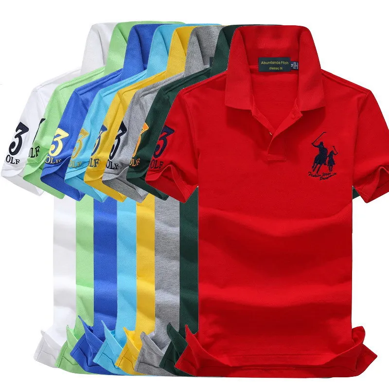 Polo-Brand-Clothing-Male-Fashion-Business-Casual-Men-Polo-Shirts-Solid ...