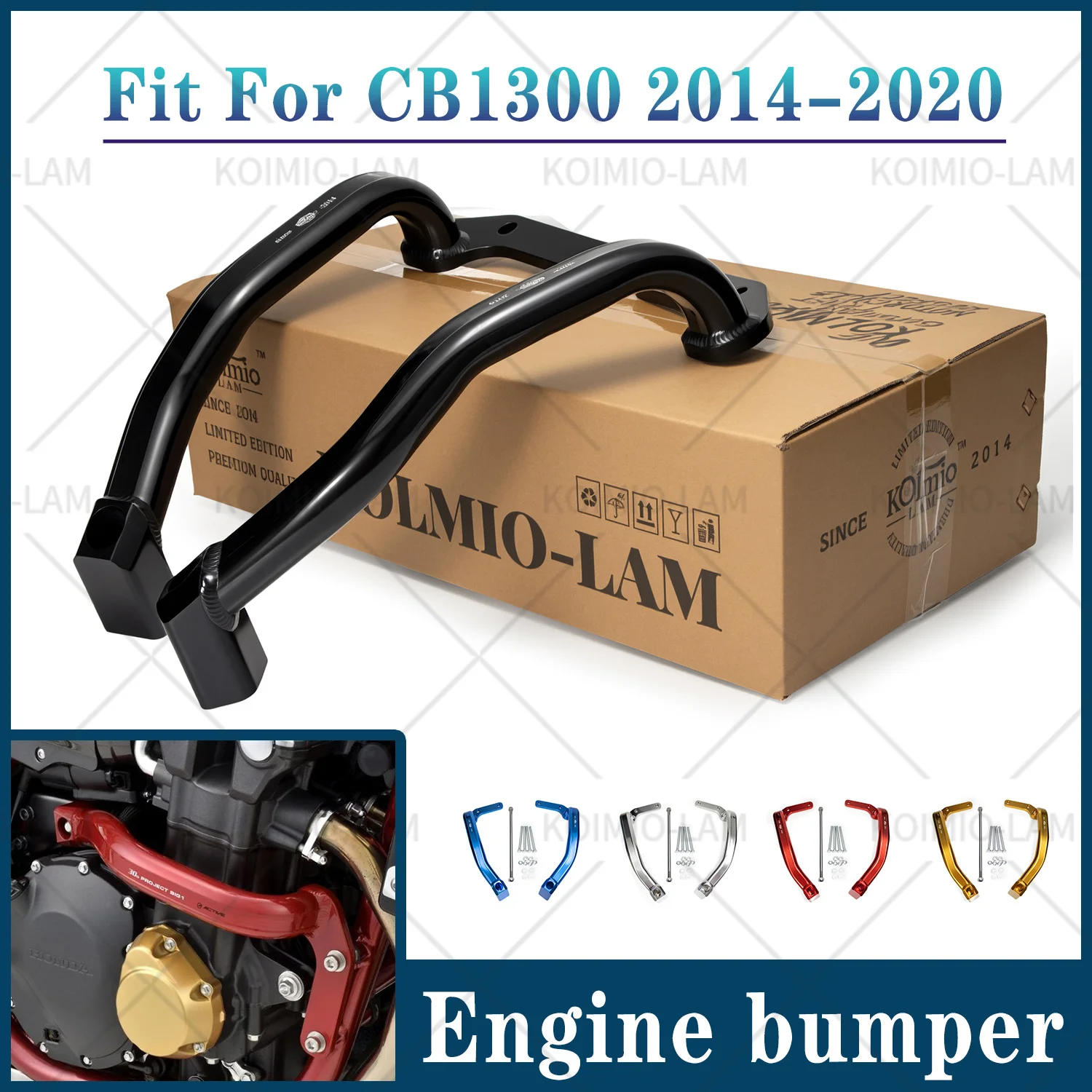 Fit For HONDA CB1300 2014 - 2020 Motorcycle Crash Bar Engine Frame ...