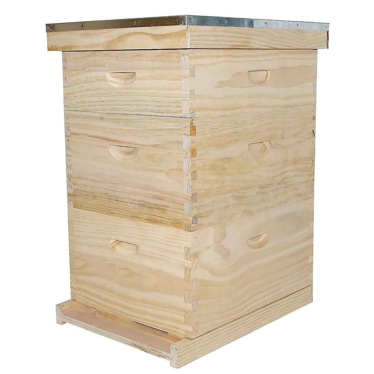 Dovetail bee hives for beekeeping Fir 3 Layer bee hive box in bulk ...