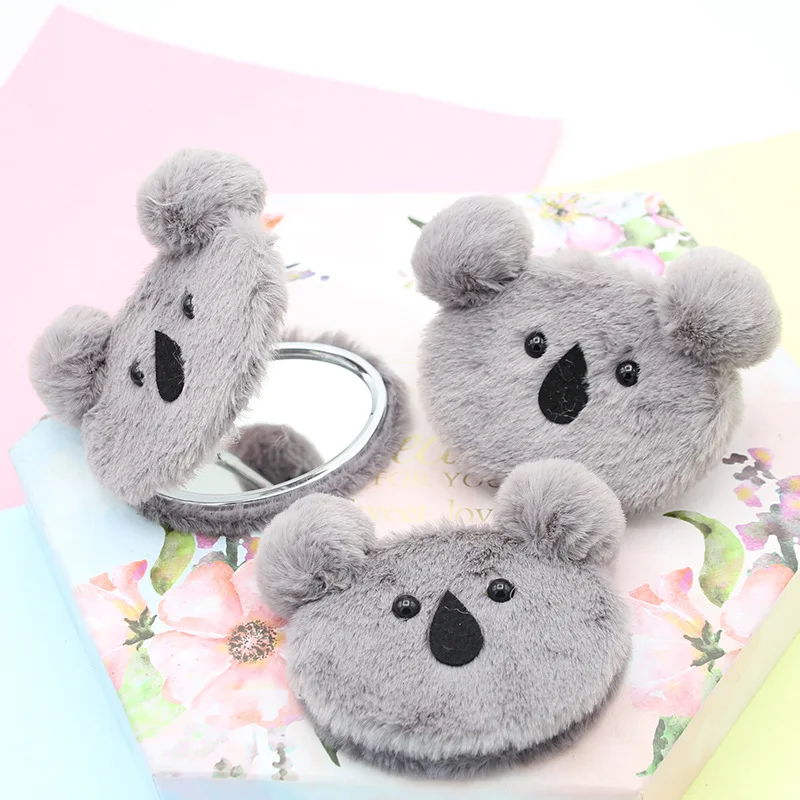 Cute-Plush-Cosmetics-Mirror-Mini-Makeup-Mirror-Decorative-Mirrors ...