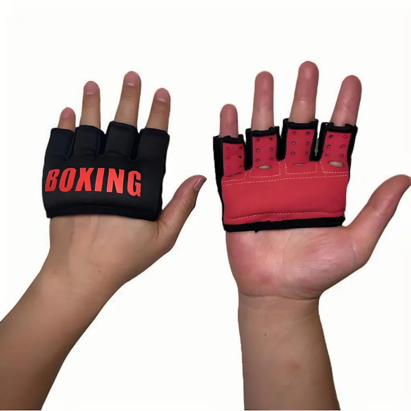 Gel Split Finger Boxing Finger Guard MMA Hand Wraps Sparring Fighting ...