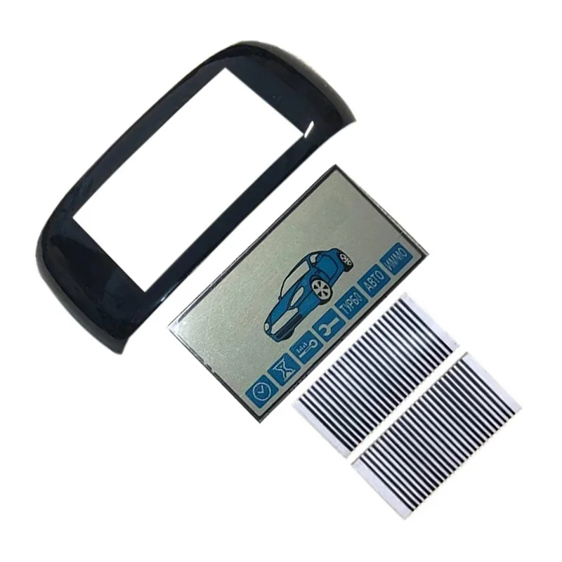 3PCS-LCD-Display-Screen-With-Metal-Foot-Keychain-Case-Key-Shell-Glass ...