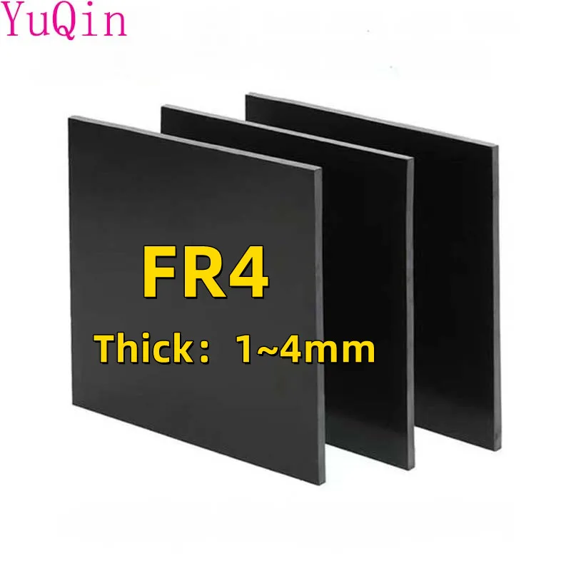 1~4mm Thick Black Glassfibre Template Board Sheet G10 Epoxy Glass Fiber ...