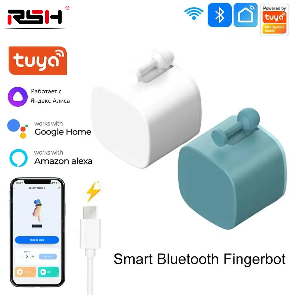 Tuya Bluetooth Smart Finger Robot Switch Button Push Robot Remote ...