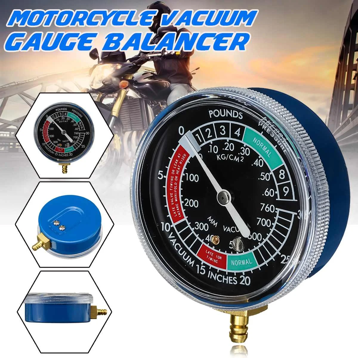 1pcs-Motorcycle-Carb-Carburetor-Fuel-Vacuum-Balancer-Cylinder-Gauge ...