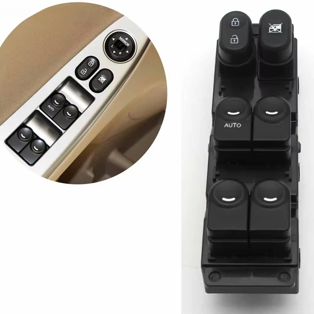 Car Window Control Switch Car Window Lifter Switch Button For Hyundai ...