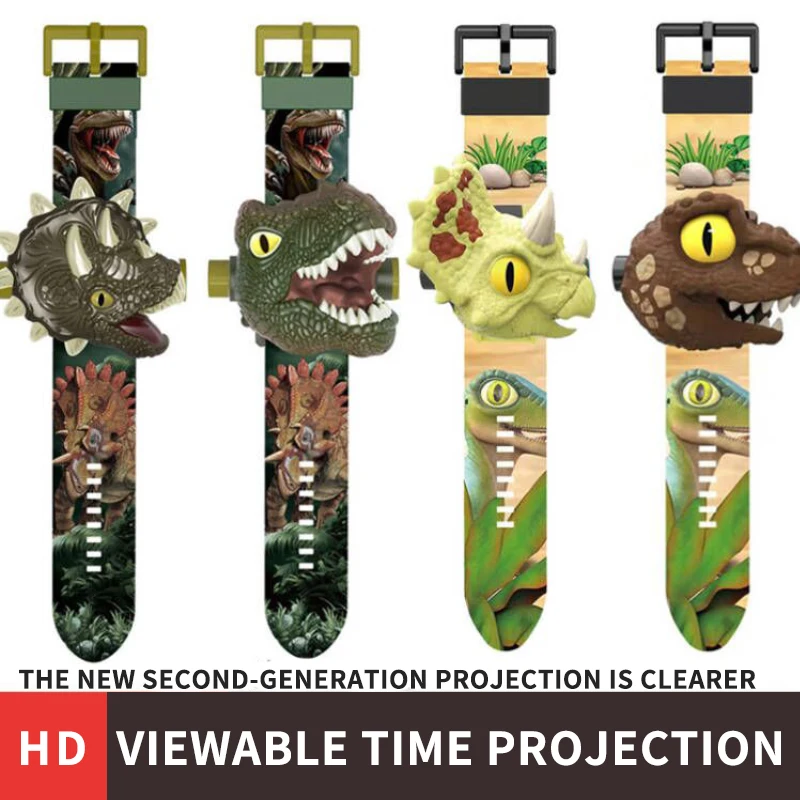24-Imagic-Projection-Children-Watches-Dinosaur-Animal-Cartoon-Watch ...