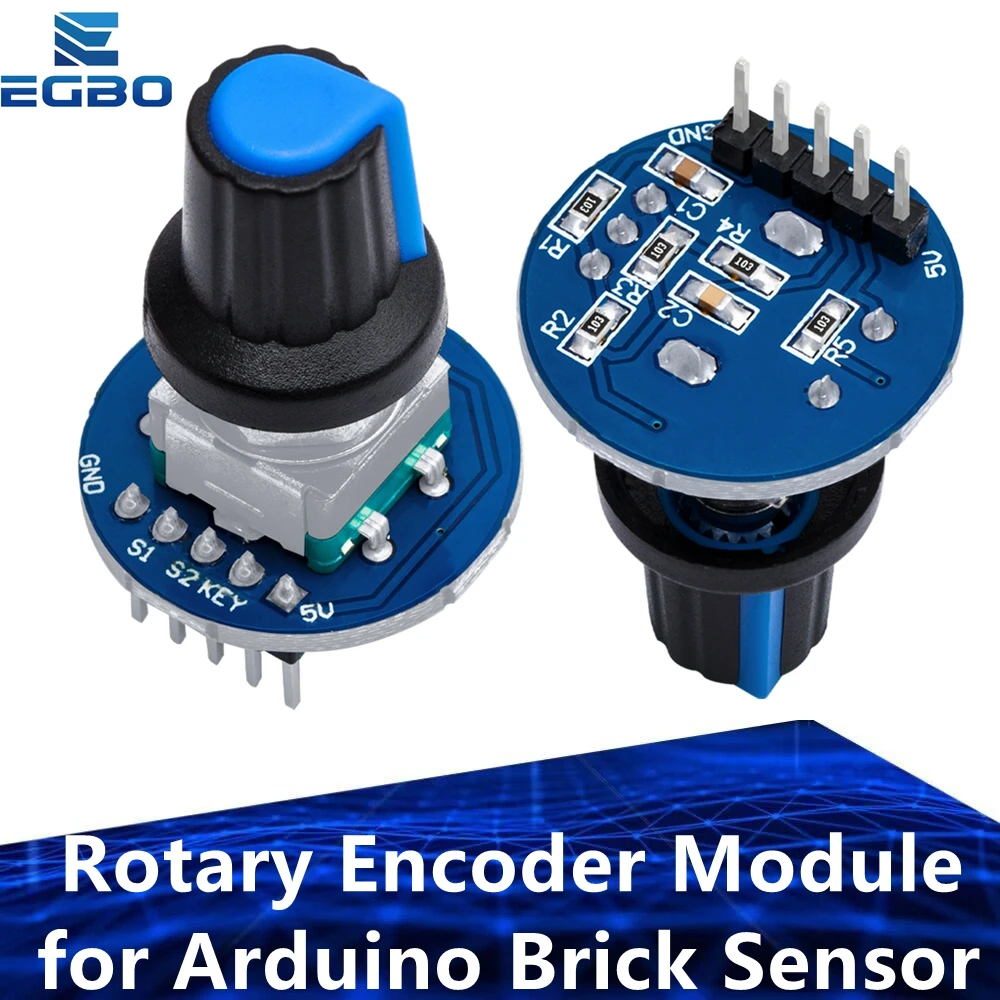 EGBO-Rotary-Encoder-Module-for-Arduino-Brick-Sensor-Development-Round ...