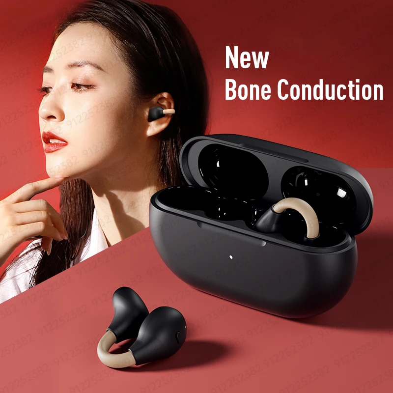 Real-Bone-Conduction-Headphones-Bluetooth-5-3-Wireless-Earphones ...