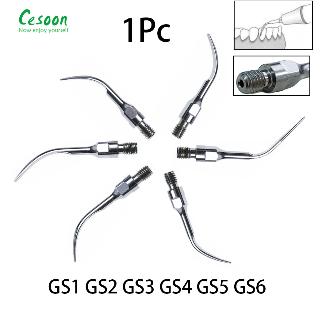 1Pc-Dental-Ultrasonic-Scaler-Scaling-Tips-GS1-GS2-GS3-GS4-GS5-GS6-For ...
