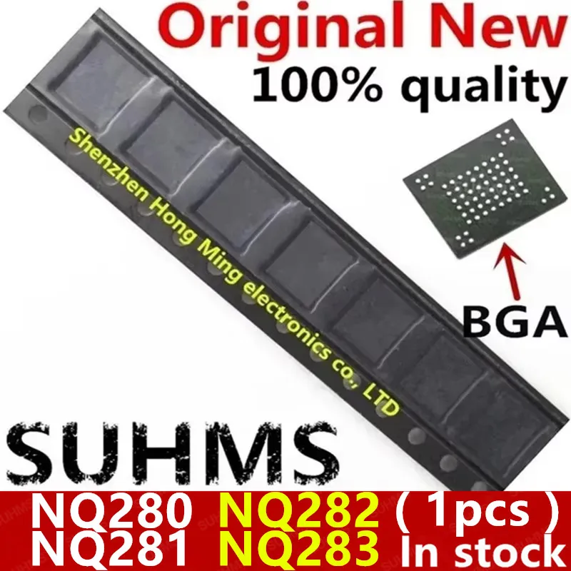 (1piece) New NQ280 NQ281 NQ282 NQ283 MT29F1G16ABBDAH4-IT:D ...