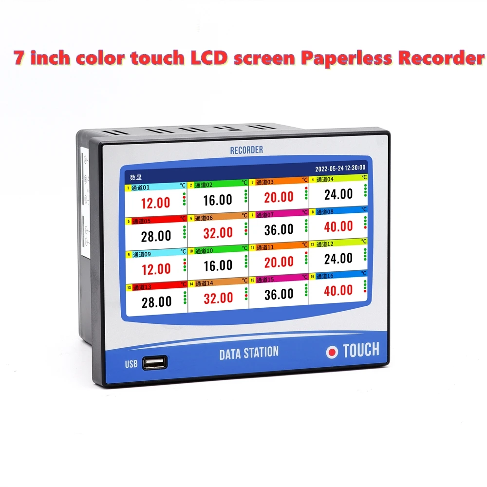 7-inch-Smart-Data-Logger-Multichannel-Digital-Paperless-Recorder ...