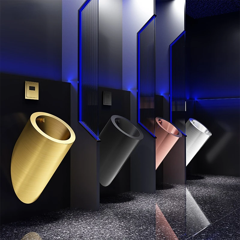 304 stainless steel urinal wall mounted bar ktv automatic sensor urinal ...