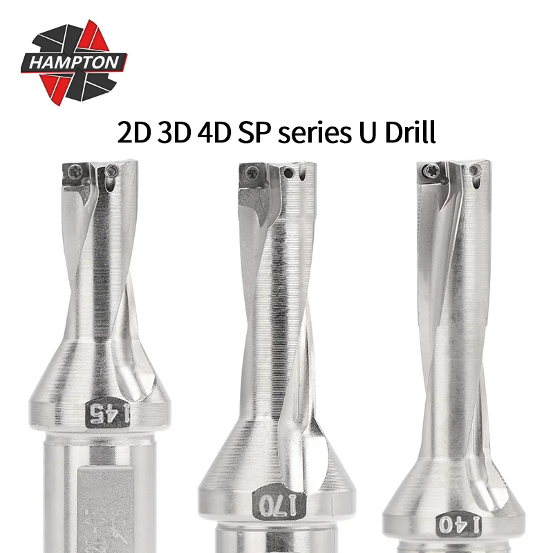 SP Series Drill Bites Insert Drill 13 50mm Depth 2D 3D 4D Indexable U ...