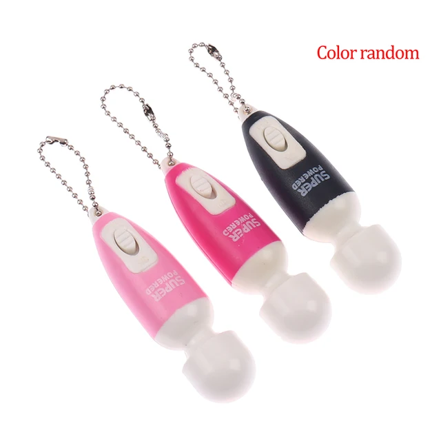 Portable Mini Massage Stick Tiny Stress Relief Electronic Key-Chain ...