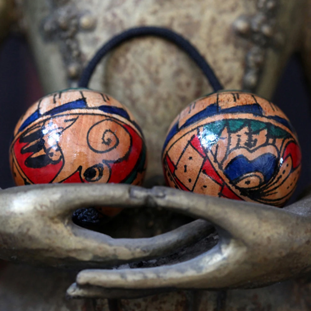 Music-Egg-Shaker-Sand-Ball-Wooden-Sand-Eggs-Asalato-African-Shakers ...
