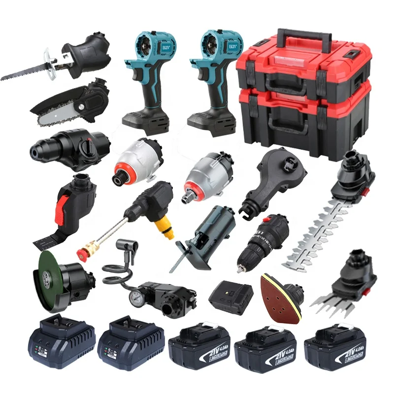 Cordless-Drill-Kit-20V-Max-Electric-Drill-Tool-Combo-KIT-Power-Tools ...
