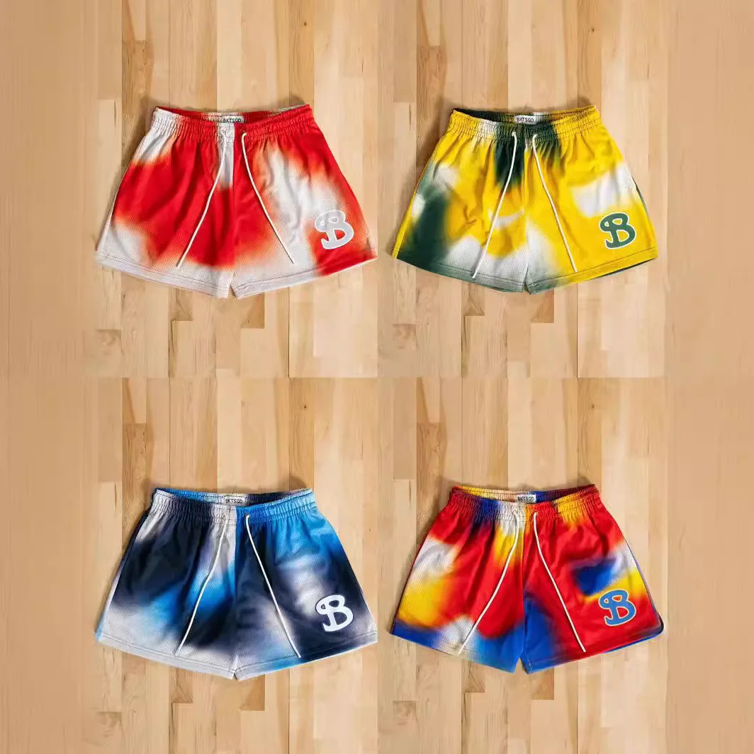 American-fashion-brand-BKTSQD-multi-color-mesh-basketball-shorts-for ...