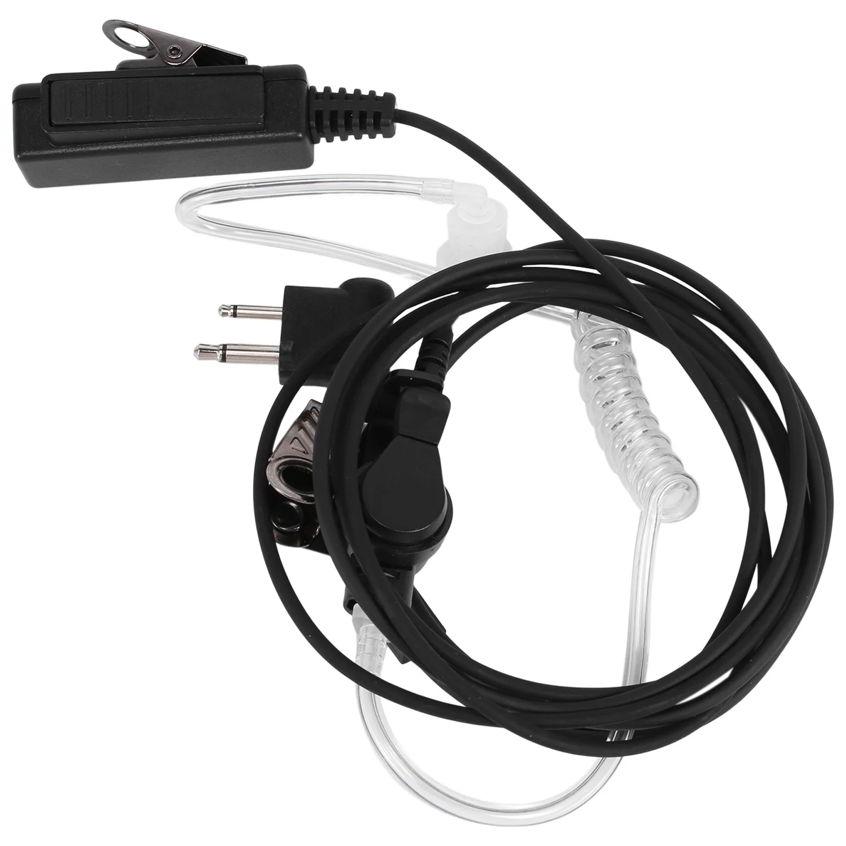 Covert-Acoustic-Tube-Security-Bodyguard-Earpiece-Headset-PTT-Mic ...