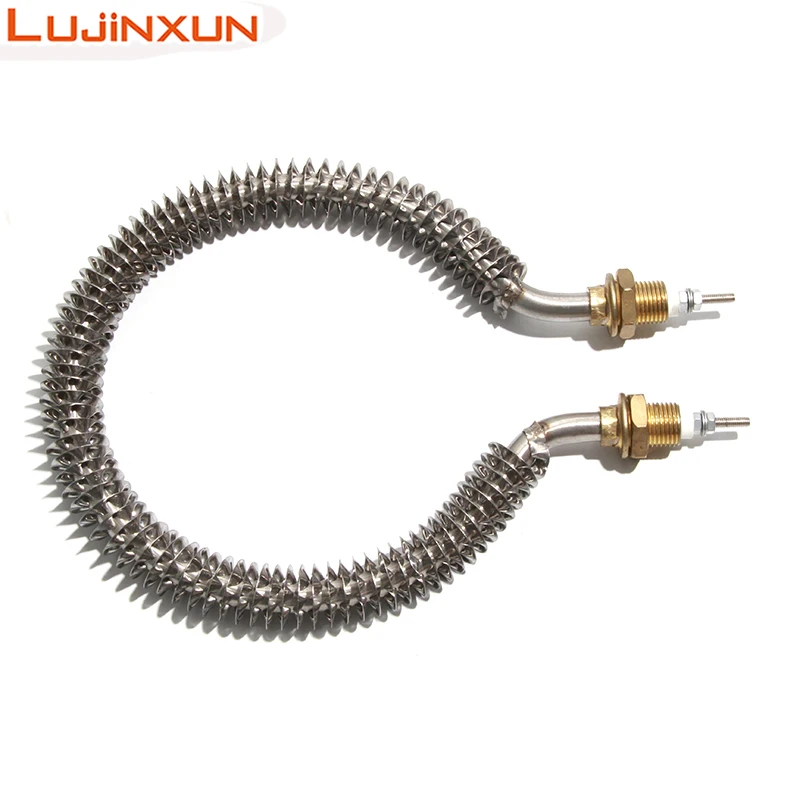 LUJINXUN-304SUS-Finned-Circle-Heater-M16-Connection-Screw-Size-Dia-10mm ...