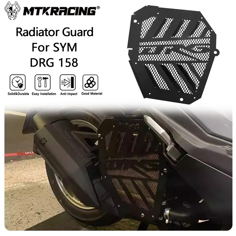 MTKRACING-Radiator-Guard-For-SYM-DRG-158-2019-2024-Motorcycle-Radiator ...