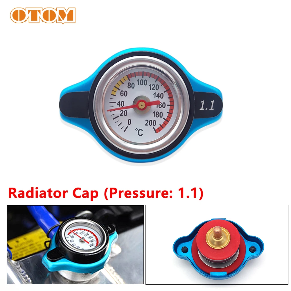 OTOM-Car-Motorcycle-Thermost-Radiator-Cap-Tank-Cover-Water-Temperature ...