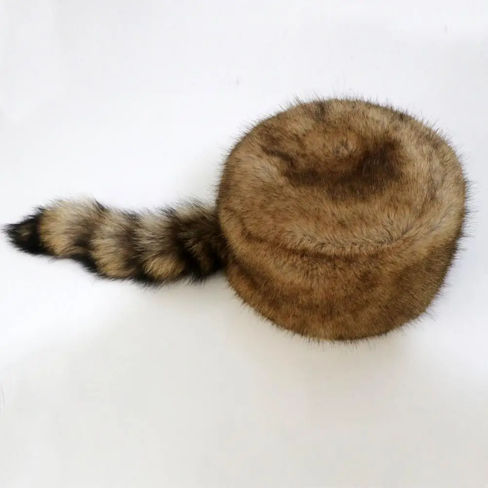 Soft-Thick-Faux-Fur-Hat-para-senhoras-reten-o-de-calor-prova-de-vento ...